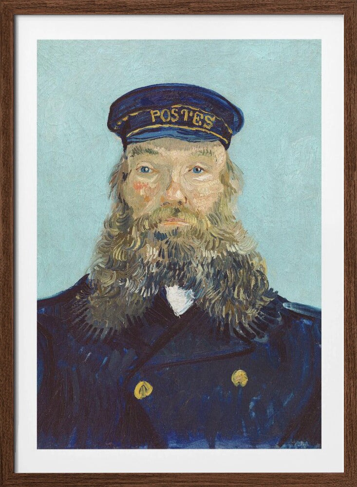 Vincent Van Gogh's Portrait of Postman Roulin (1888) Framed Art Modern ...