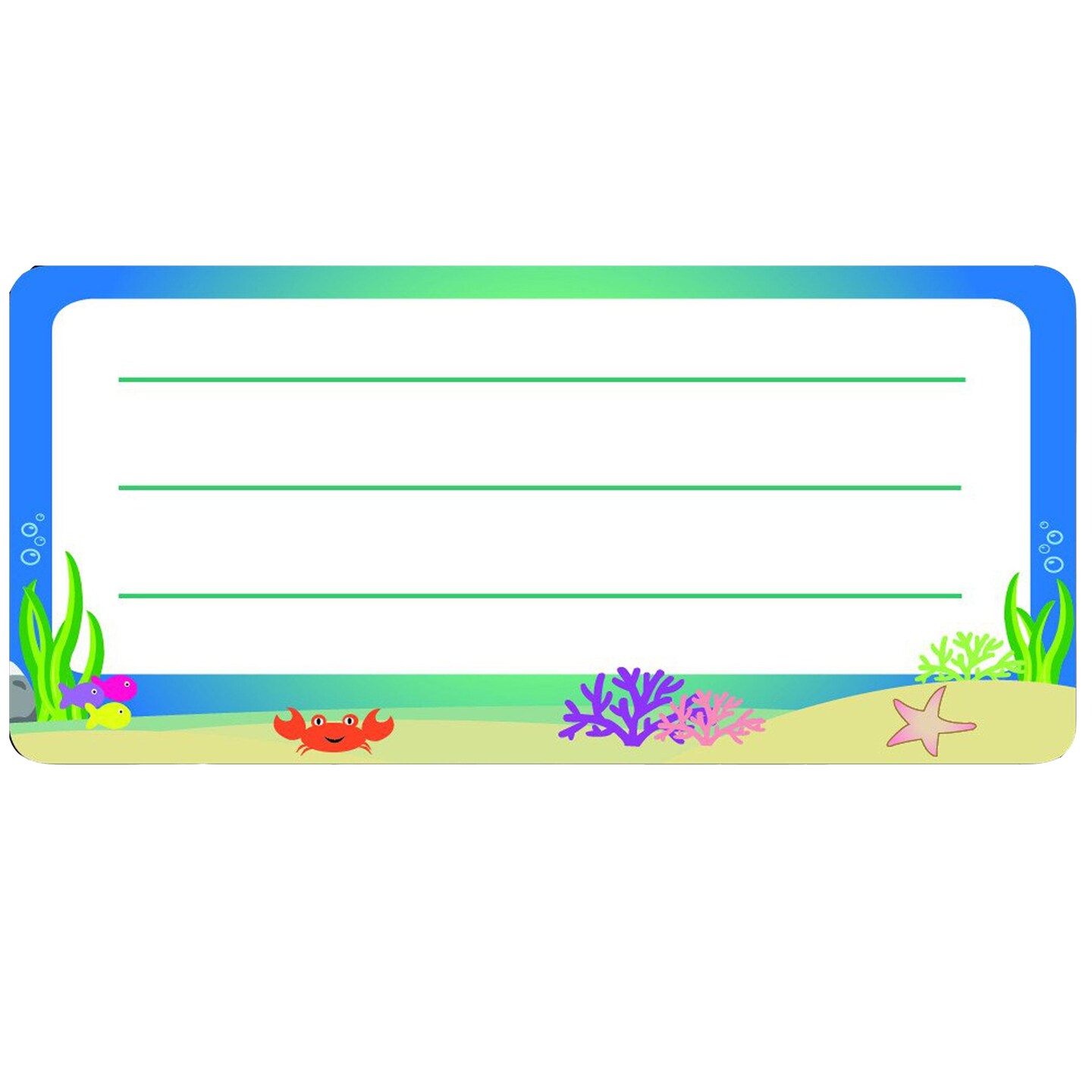 Under the Sea Nametags, 1-5/8" x 3-1/4" , Pack of 36 | Michaels