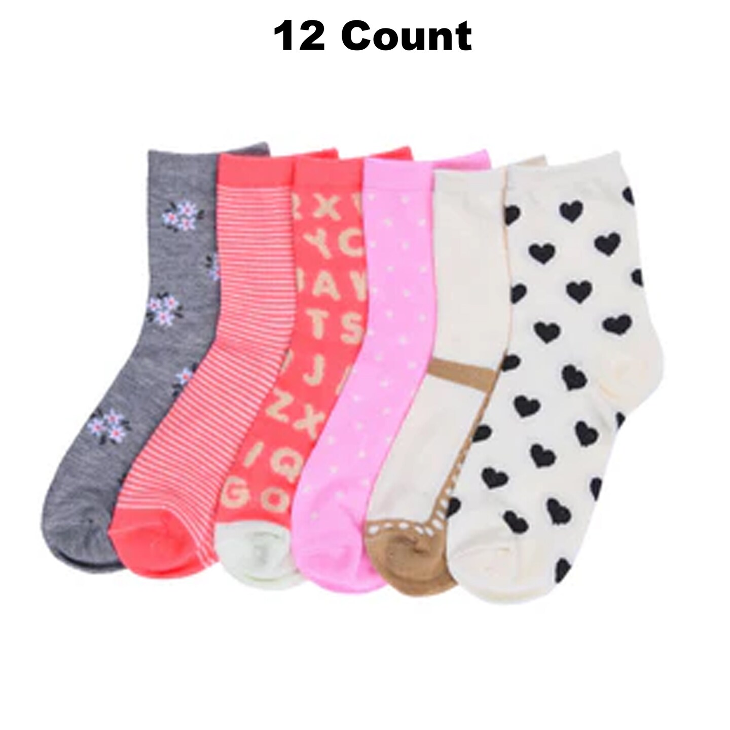Mopas Girls Computer Crew Socks | RADYAN® | Michaels