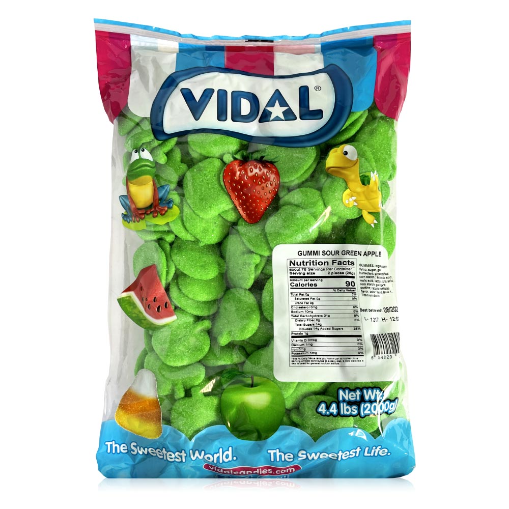 Vidal Sour Green Apple Gummi 4.4 lb | Michaels