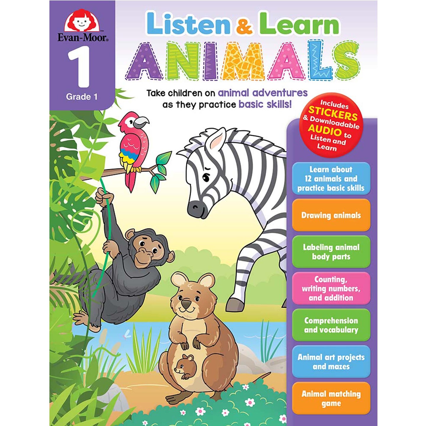 Listen and Learn Animals, Grade 1 | Michaels