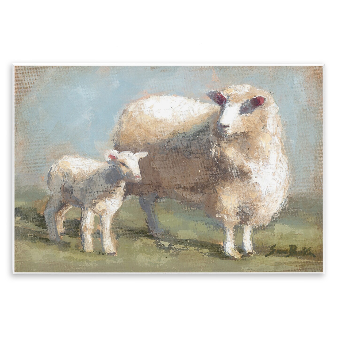 Stupell Industries Sheep Lamb Family Farm Wall Plaque Art | Michaels