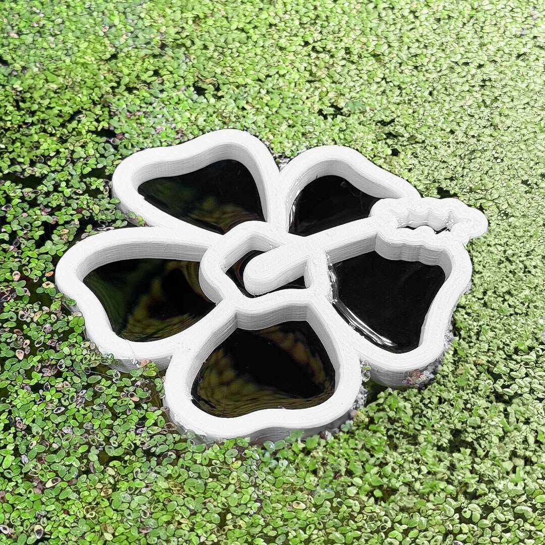 Fish Feeding Portal (Hibiscus - Flowers - Floral) | ALGAE-RESISTANT ...