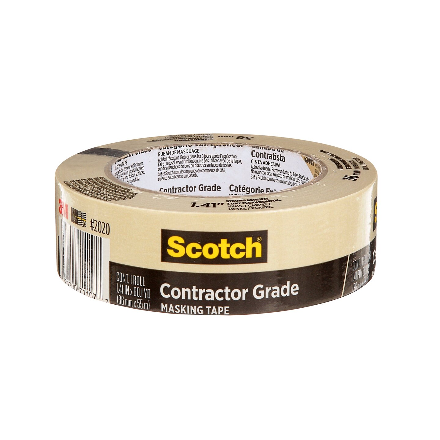 1 Roll Masking Tape 36mm Contractor Grade | Michaels
