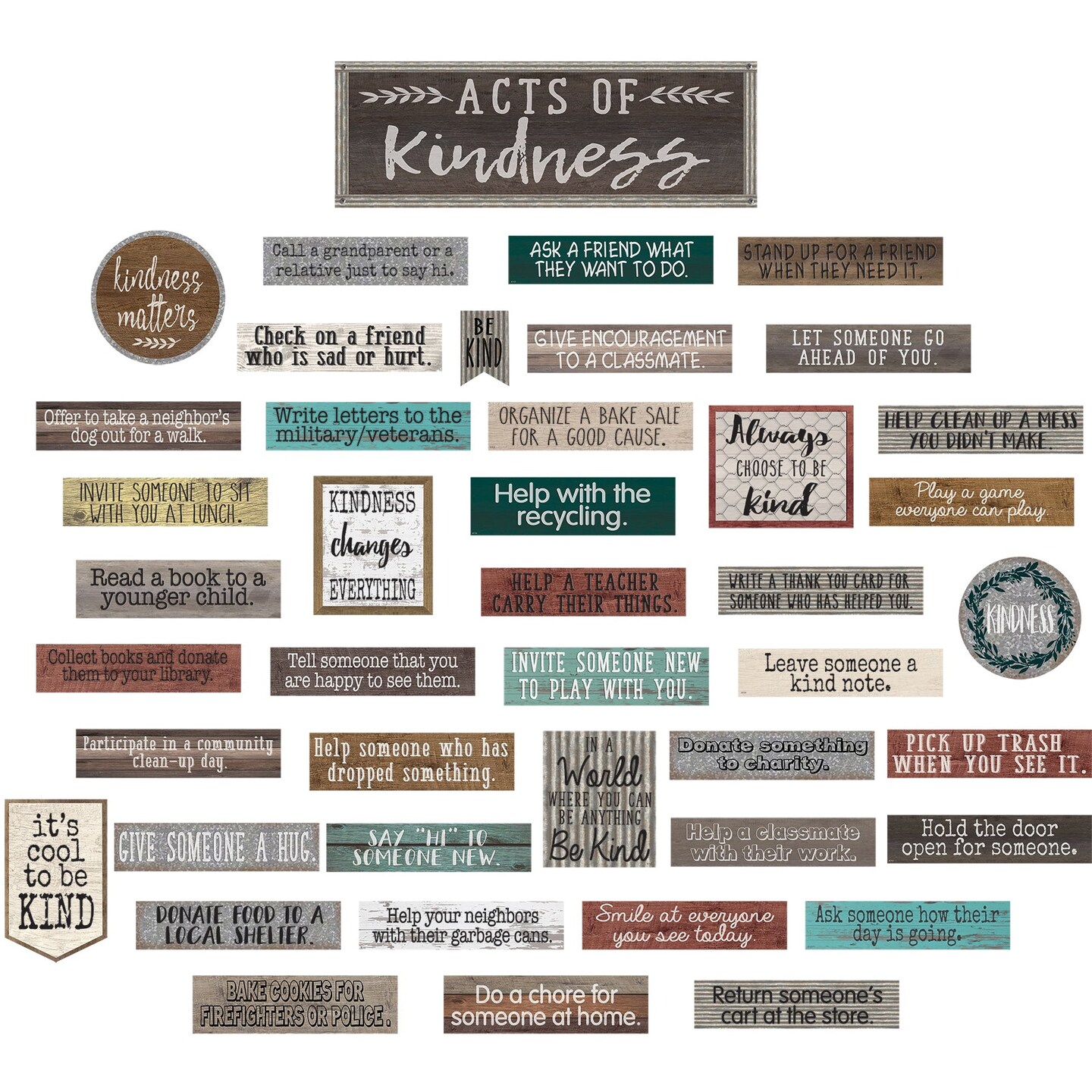 Home Sweet Classroom Acts of Kindness Bulletin Board Set | Michaels