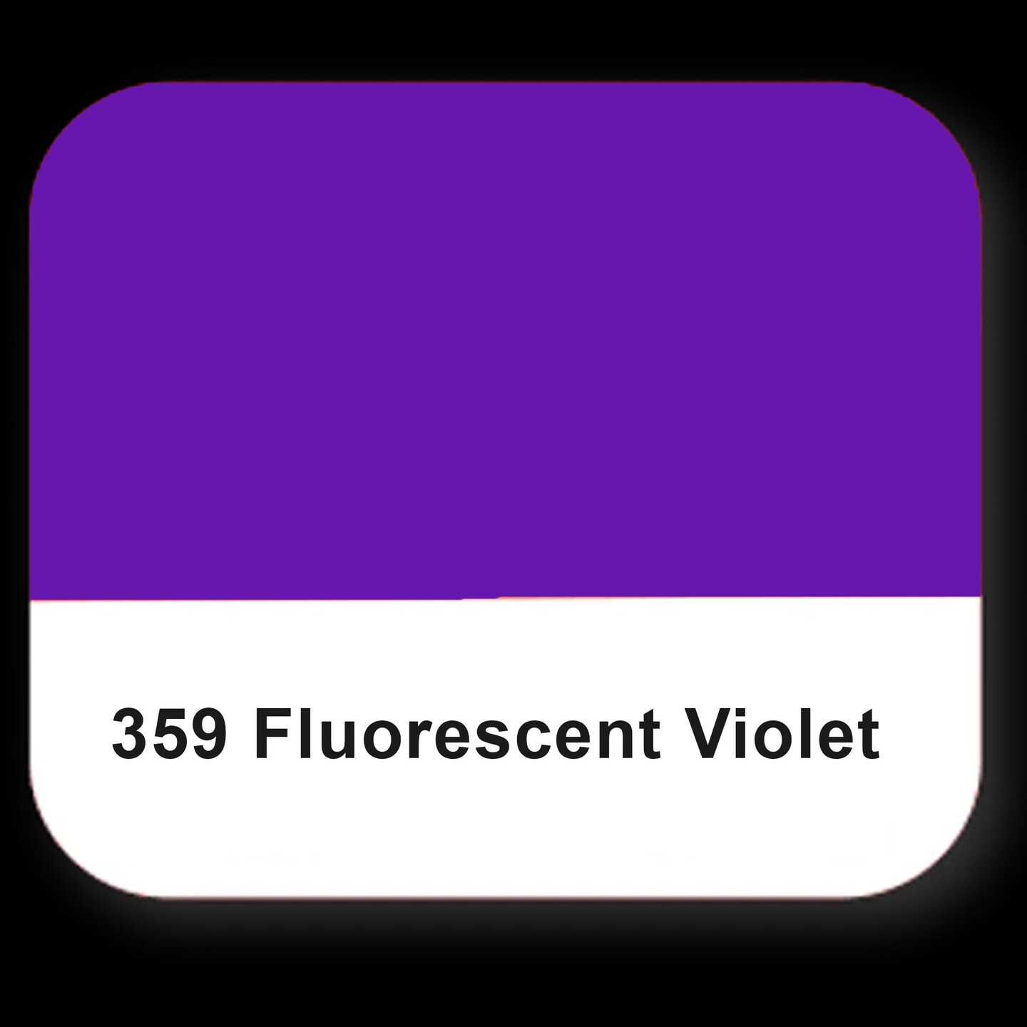 Tri-Flex Series Fluorescent Plastisol, Color: 359 Fluor Violet, Size ...