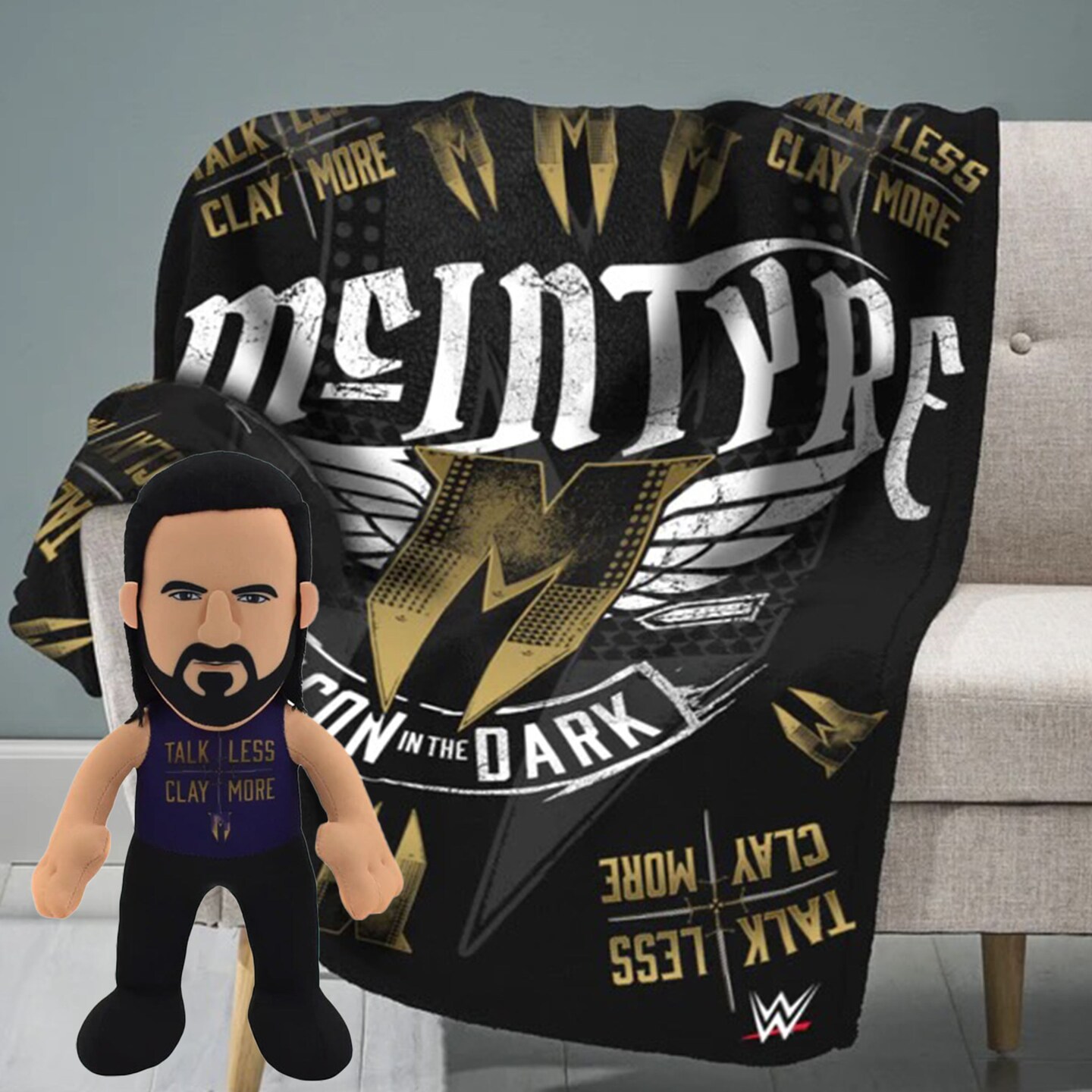 Sleep Squad WWE Drew McIntyre x Bleacher Creatures Bundle | Michaels