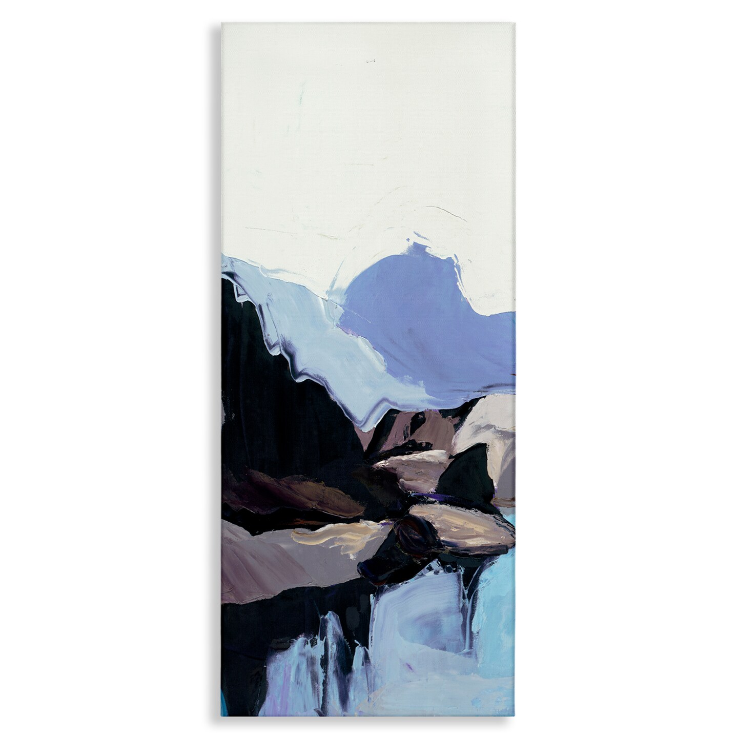 Stupell Industries Flowing Abstract Mountains Canvas Wall Art Design by ...