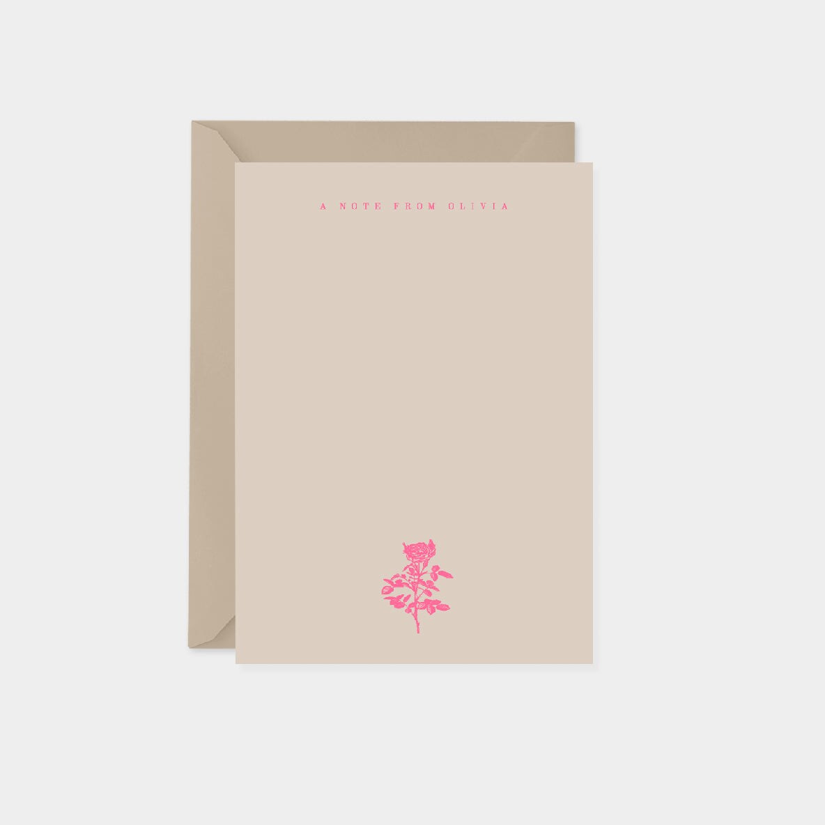 Rose Botanical Note Cards II | Michaels
