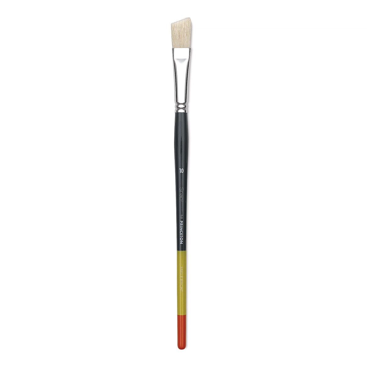 Princeton Snap! Natural Bristle Brush - Angle Brush, Long Handle, Size ...