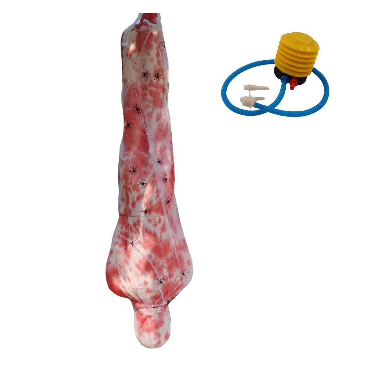 Halloween Cocoon Corpse Inflatable Hanging Ghost Prop Realistic Indoor ...