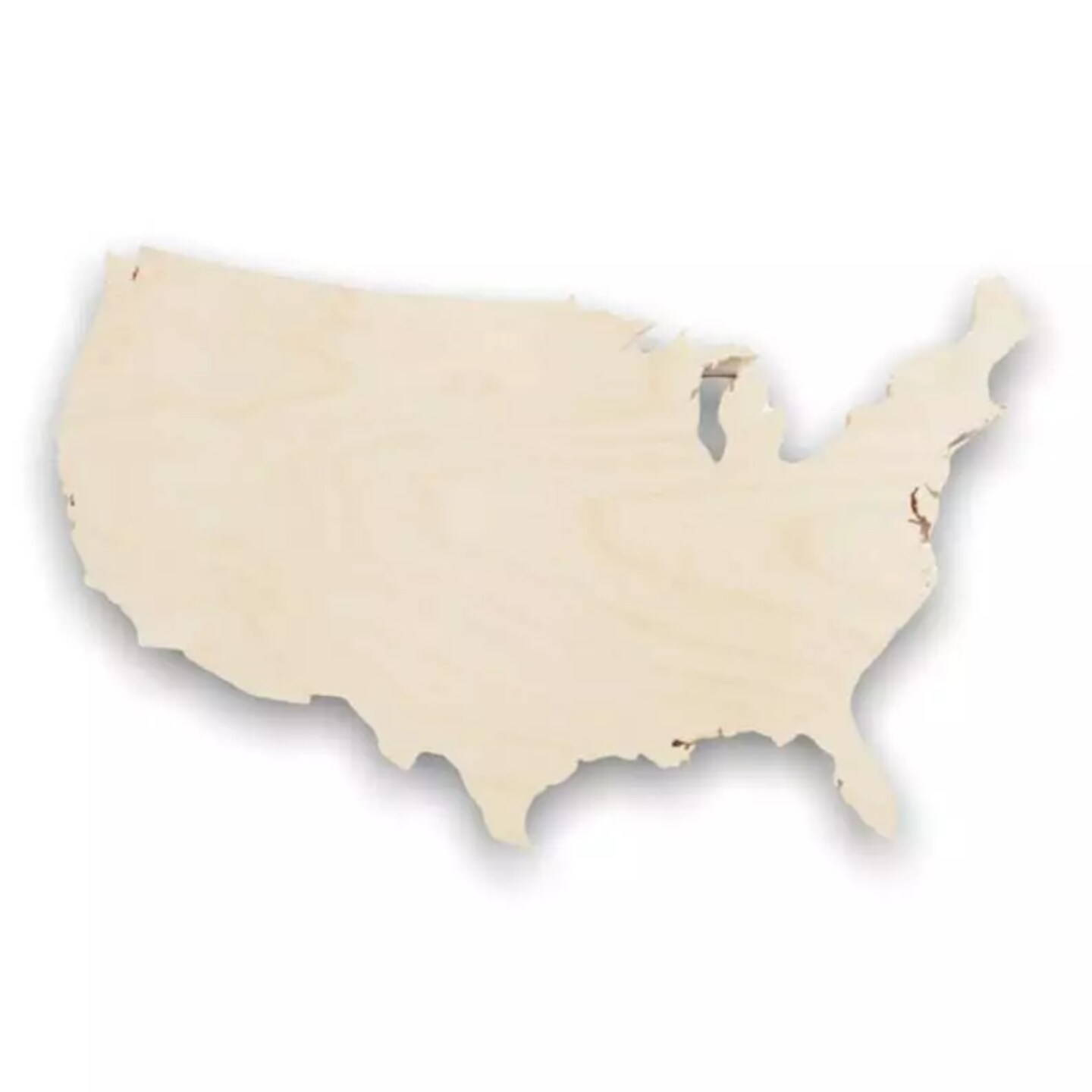 Kitcheniva 1 Pc Paintable USA Shape North America United States Craft ...