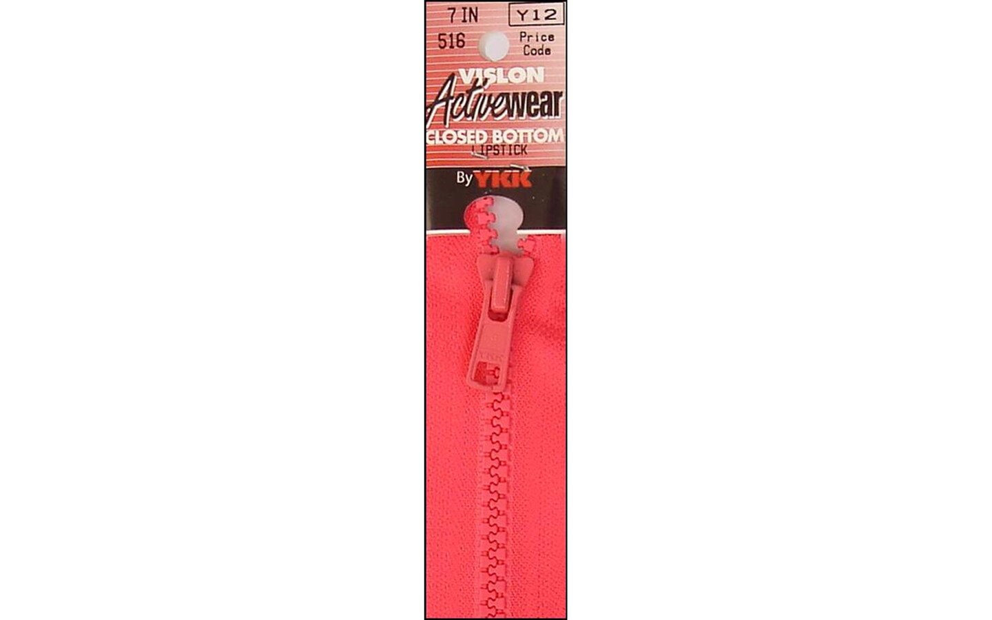YKK Vislon Closed Bottom Zipper 7" Lipstick | Michaels