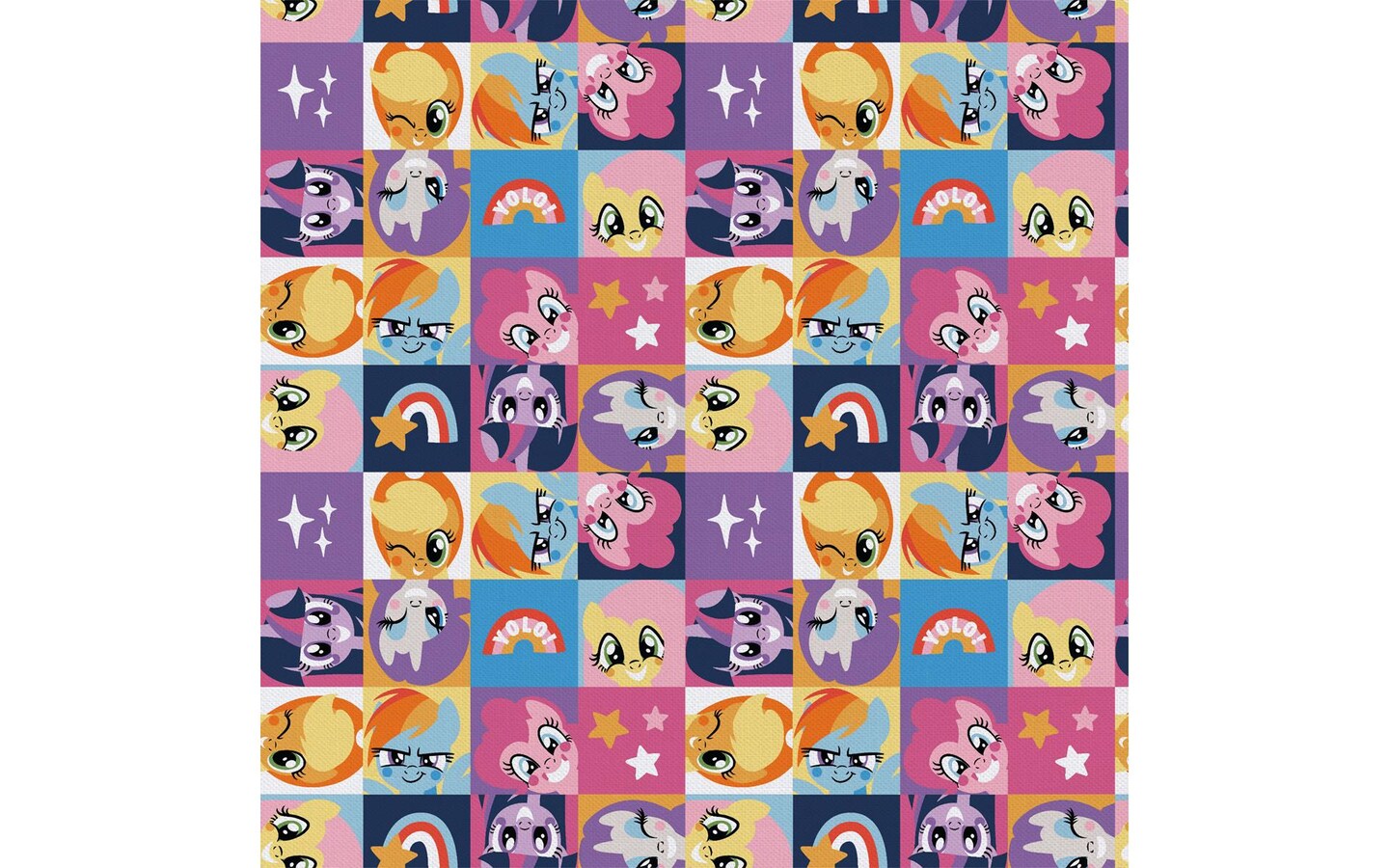My Little Pony Cotton Precut Peek-A-Boo 2yd | Michaels