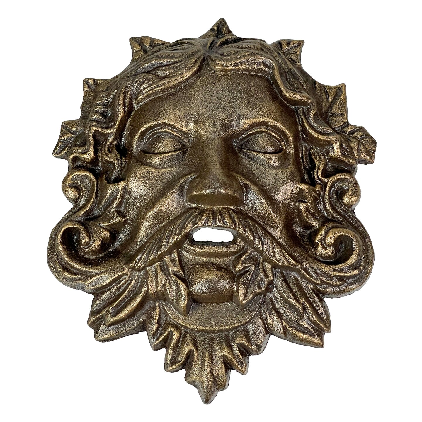 Cast Iron Green Man Wall Décor, Multiple Finishes | Michaels