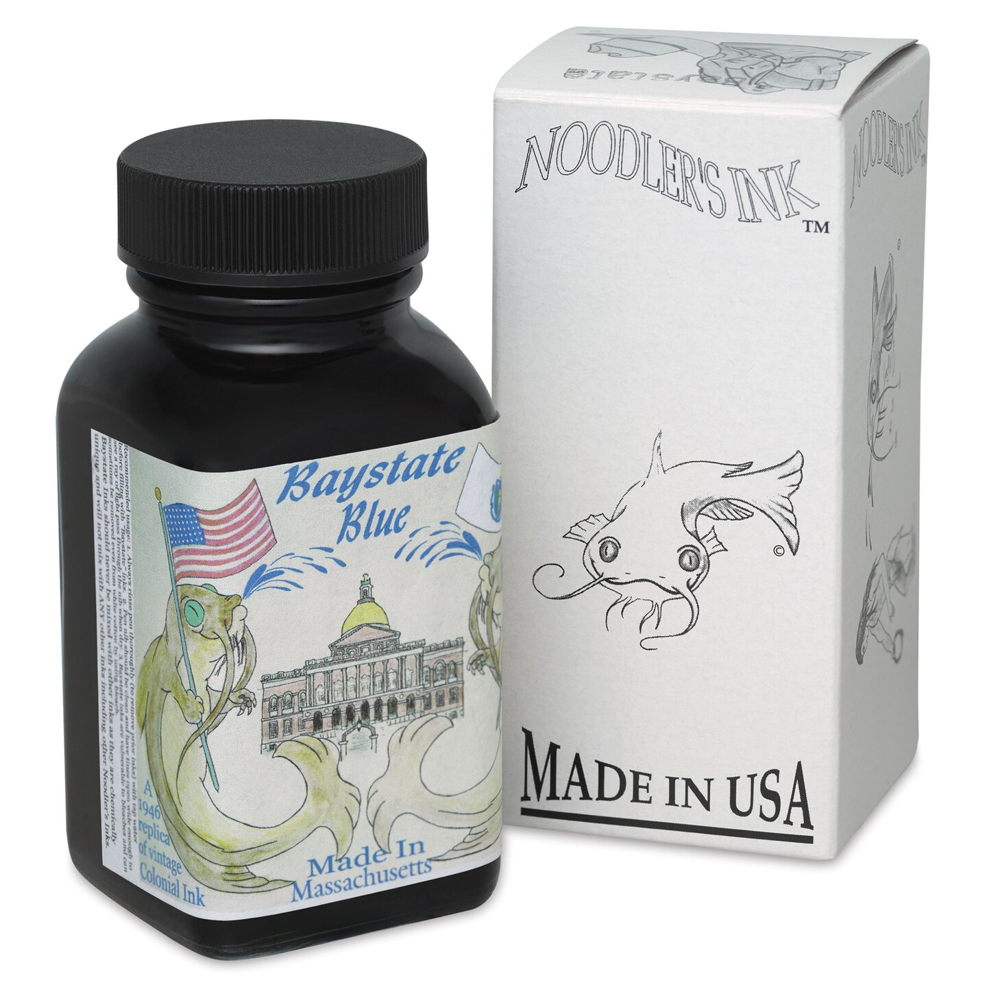 Noodler's Ink Fountain Pen Ink - Baystate Blue, 3 oz | Michaels