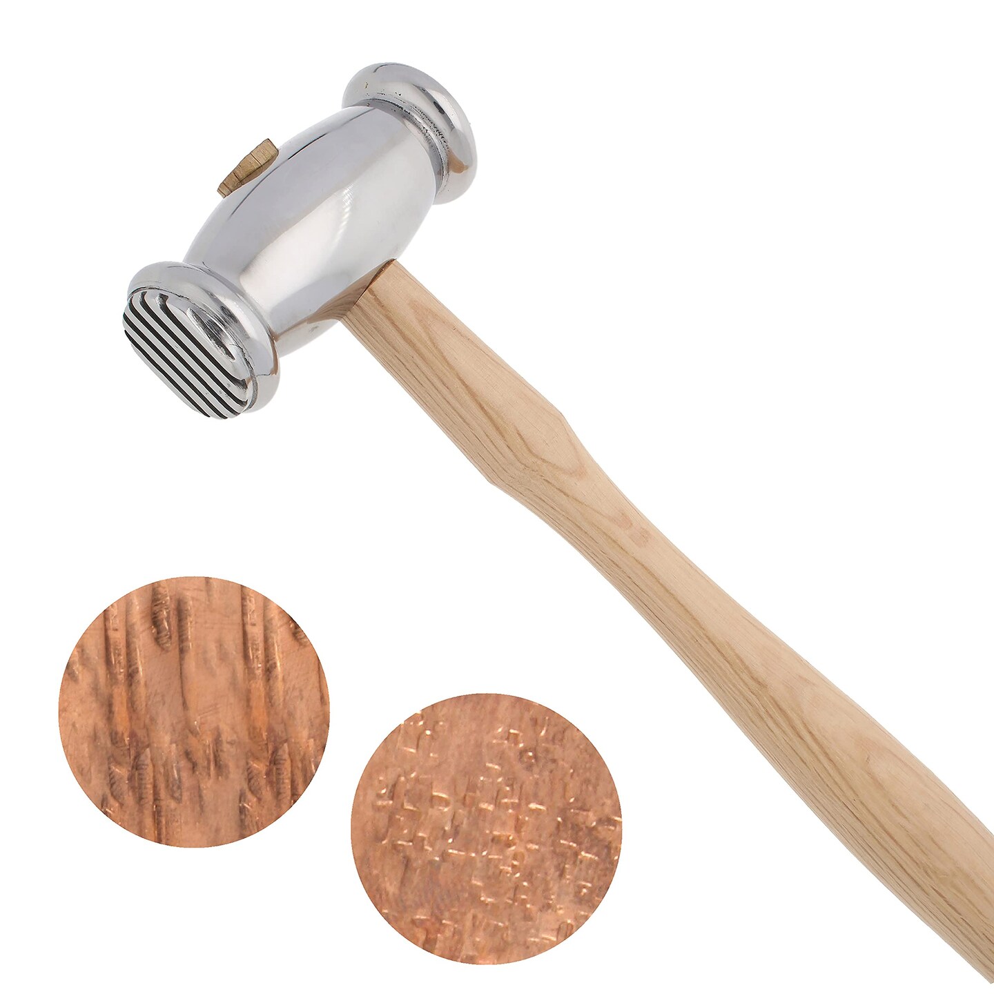 The Beadsmith Double-Faced Texture Hammer - Metal Elements – 10.5 ...