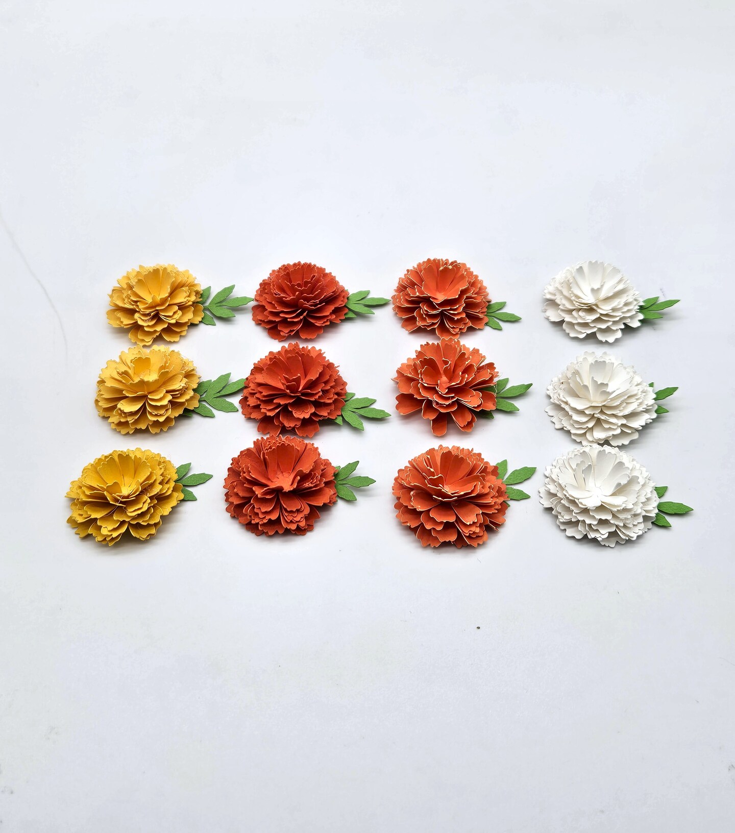 Marigold Paper Flowers | MakerPlace by Michaels