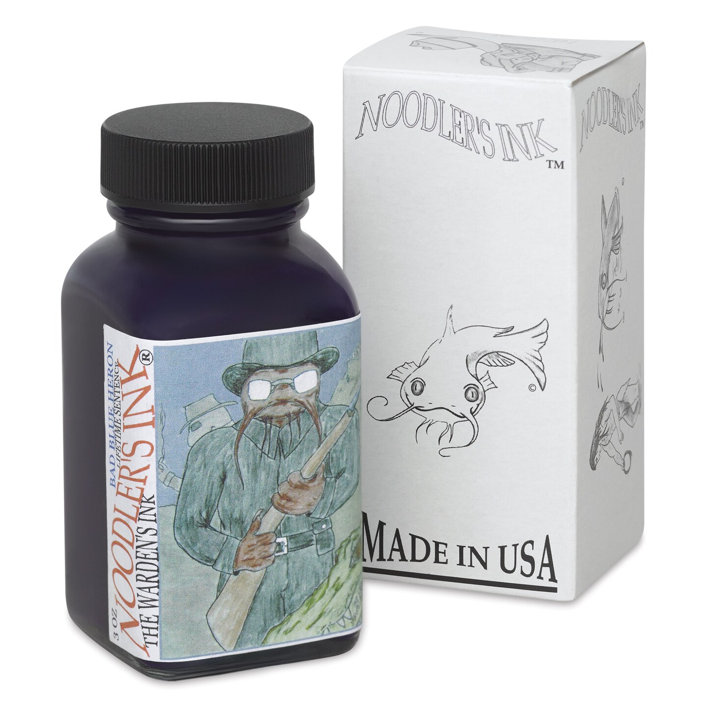 Noodler's Ink Fountain Pen Ink - Bad Blue Heron, 3 oz | Michaels