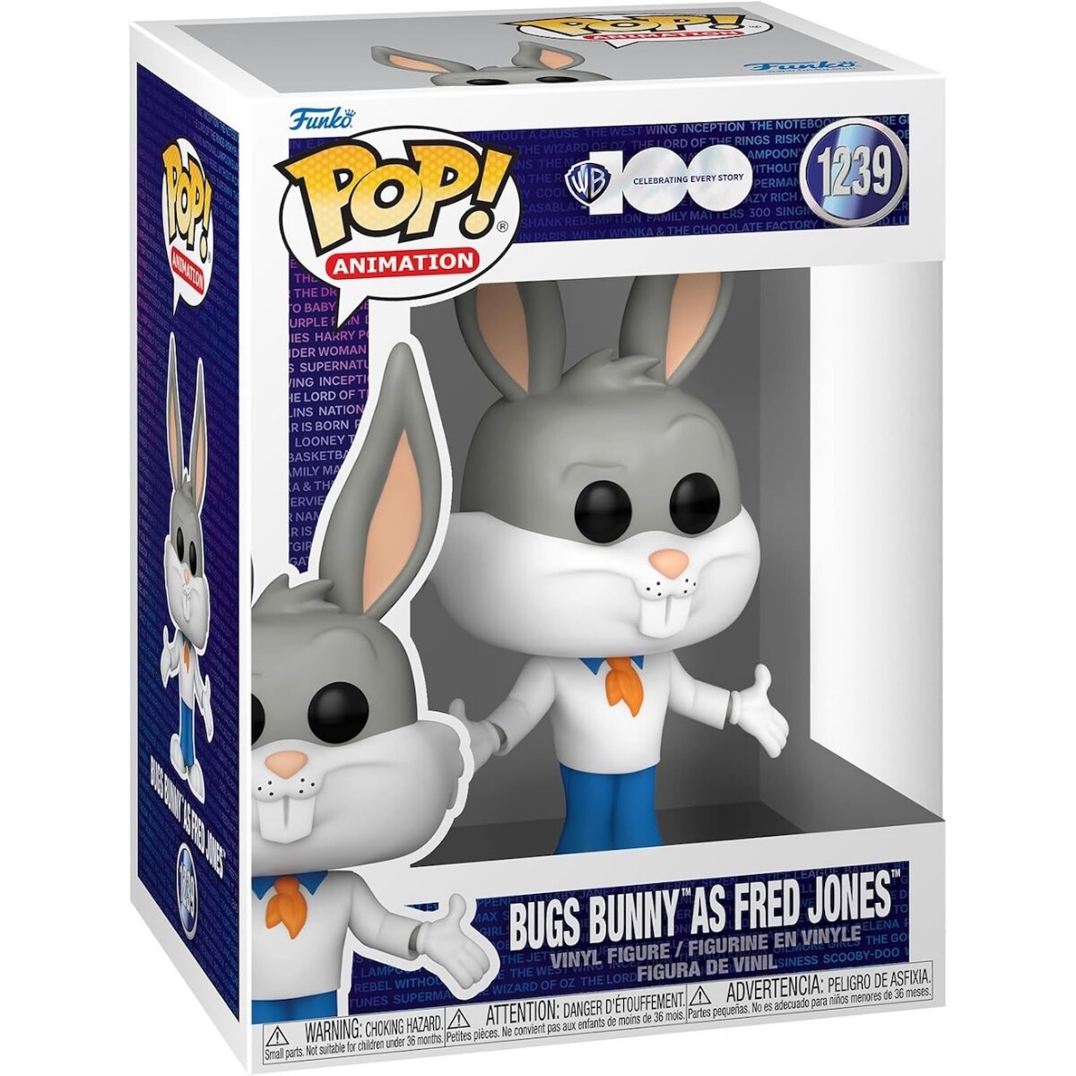 Funko Pop! Animation WB 100 Celebrating Every Story Bugs Bunny as Fred ...
