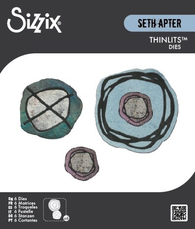 Sizzix Thinlits Die Set 6/Pkg by Seth Apter-Twisters, Count: 1 | Michaels