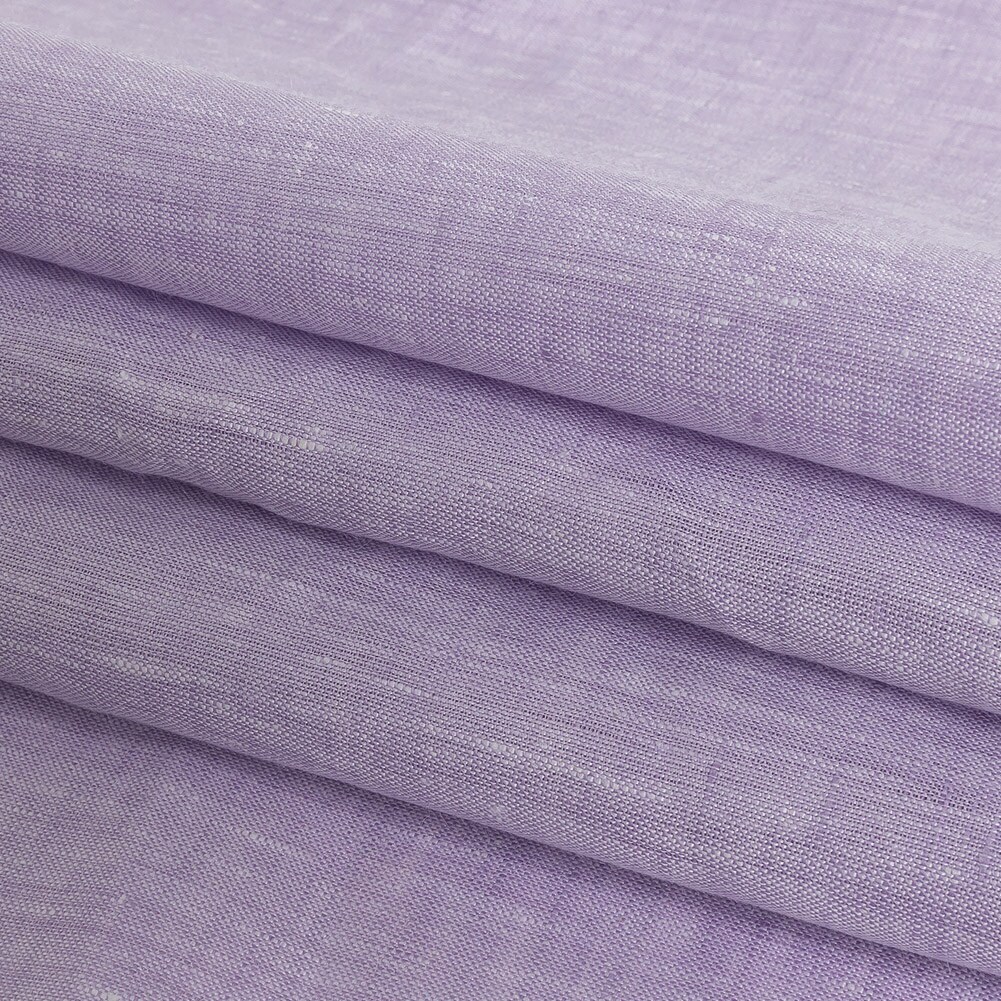 1 Yard Lightweight Linen Chambray Heathered Goldfinch and Snow White ...