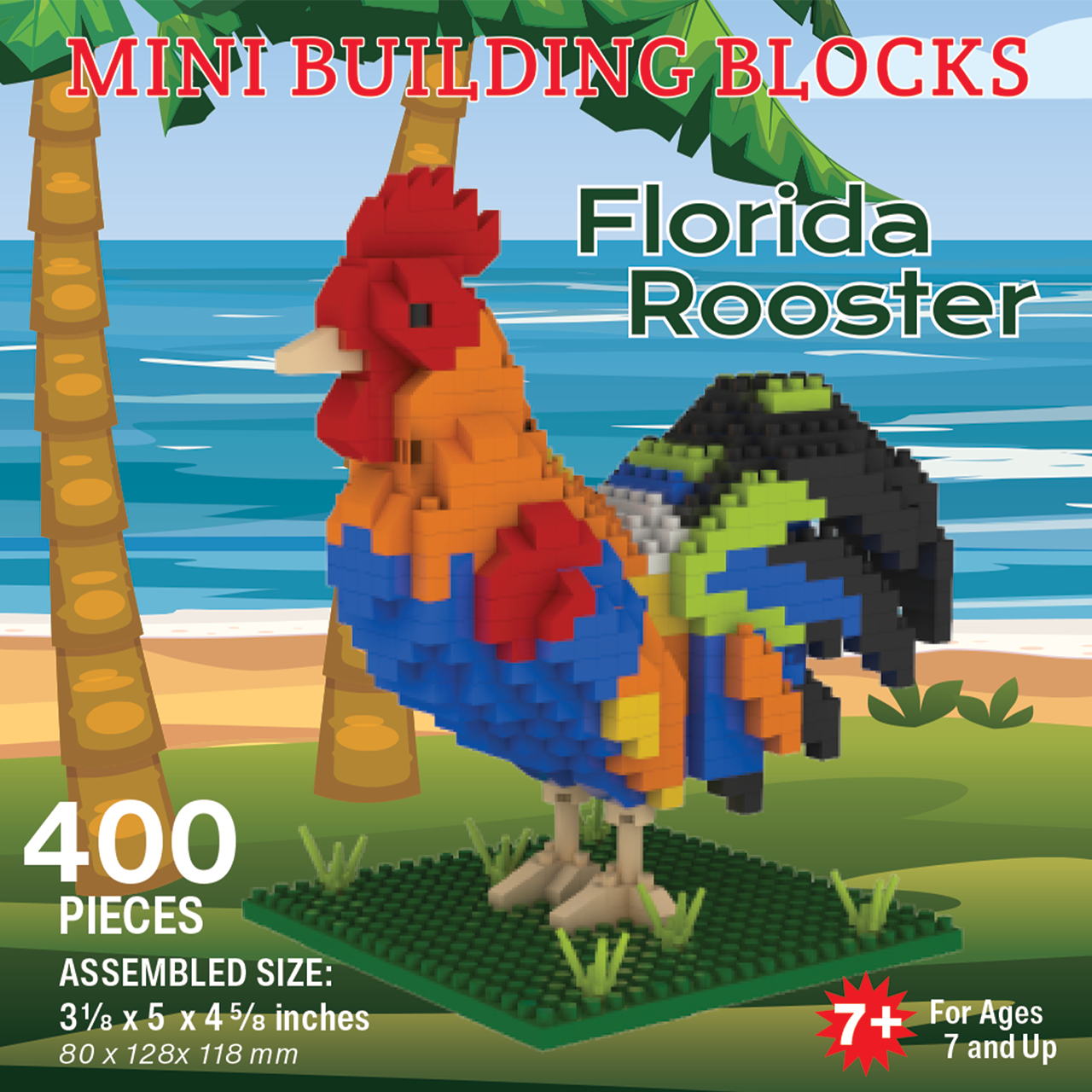 Mini Building Blocks - Florida Rooster | Michaels