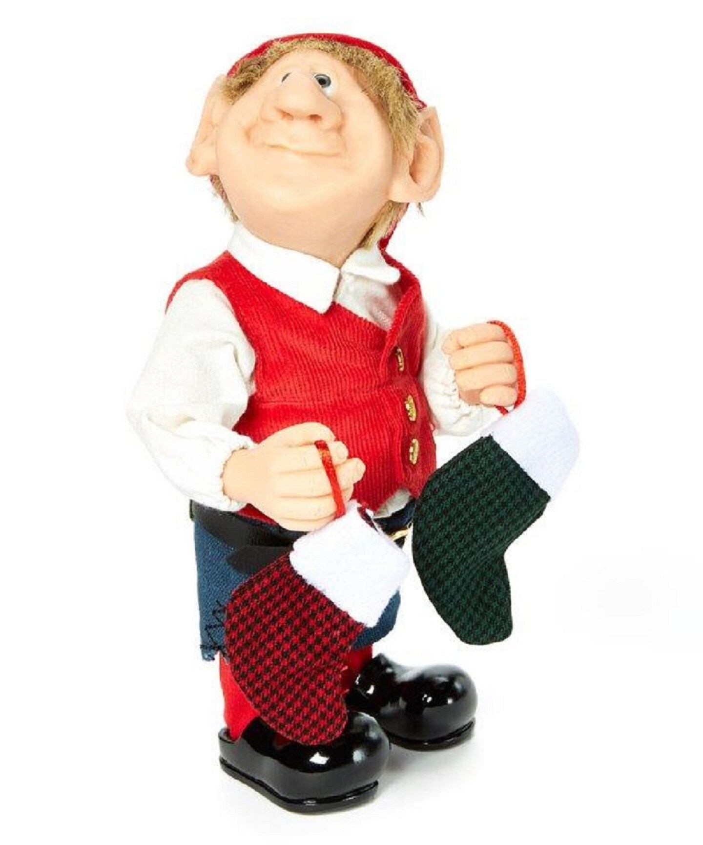 Whitehurst 10" Zims The Elves Themselves Eugene Collectible Christmas ...