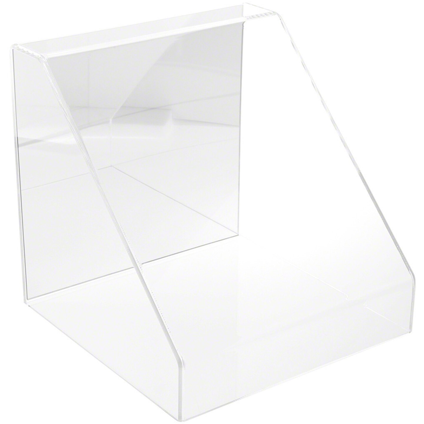 Plymor Clear Acrylic Slanted Front Display Case, 12" x 12" x 12" | Michaels