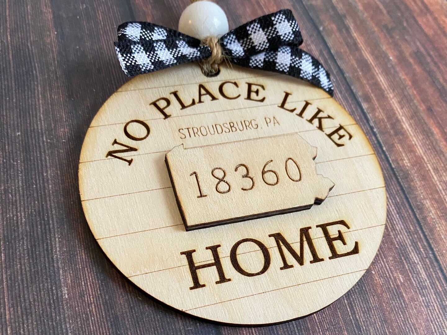 Zip Code Ornament | State Ornament | No Place Like Home | MakerPlace by ...