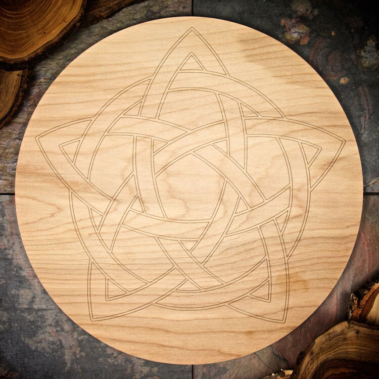 Celtic Star Large Crystal Grid Board | MakerPlace by Michaels