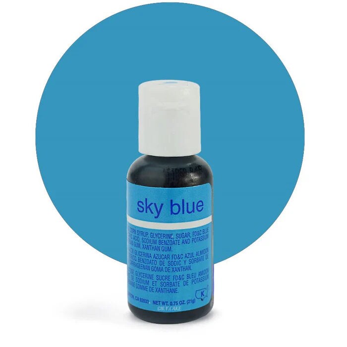 Chefmaster Gel Food Coloring .70 Sky Blue | Michaels