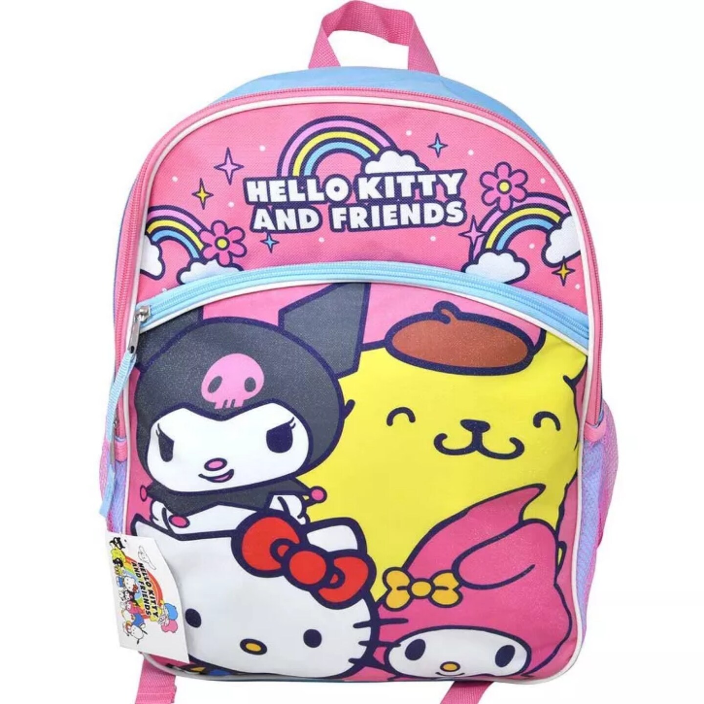 Hello Kitty and Friends 16” Backpack with Front Pocket Cute Character ...