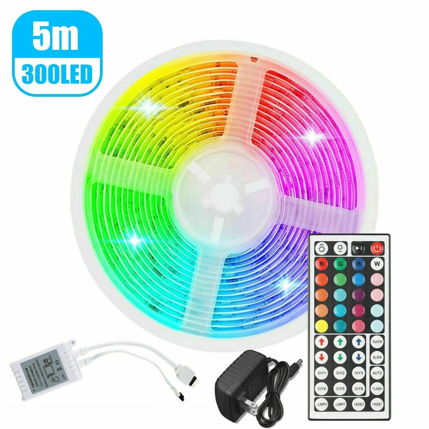 Edge Collections – 32 ft – Waterproof LED Strip Lights with Remote ...