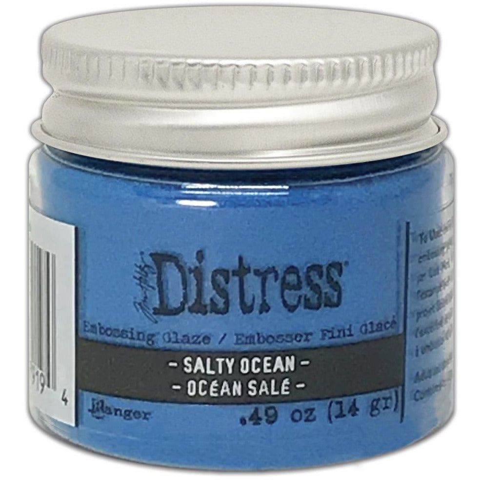 Distress Embossing Glaze by Tim Holtz - Choose Your Color, Color: Salty ...