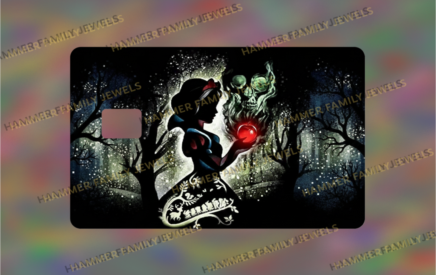 Snow White Card Decal | MakerPlace by Michaels