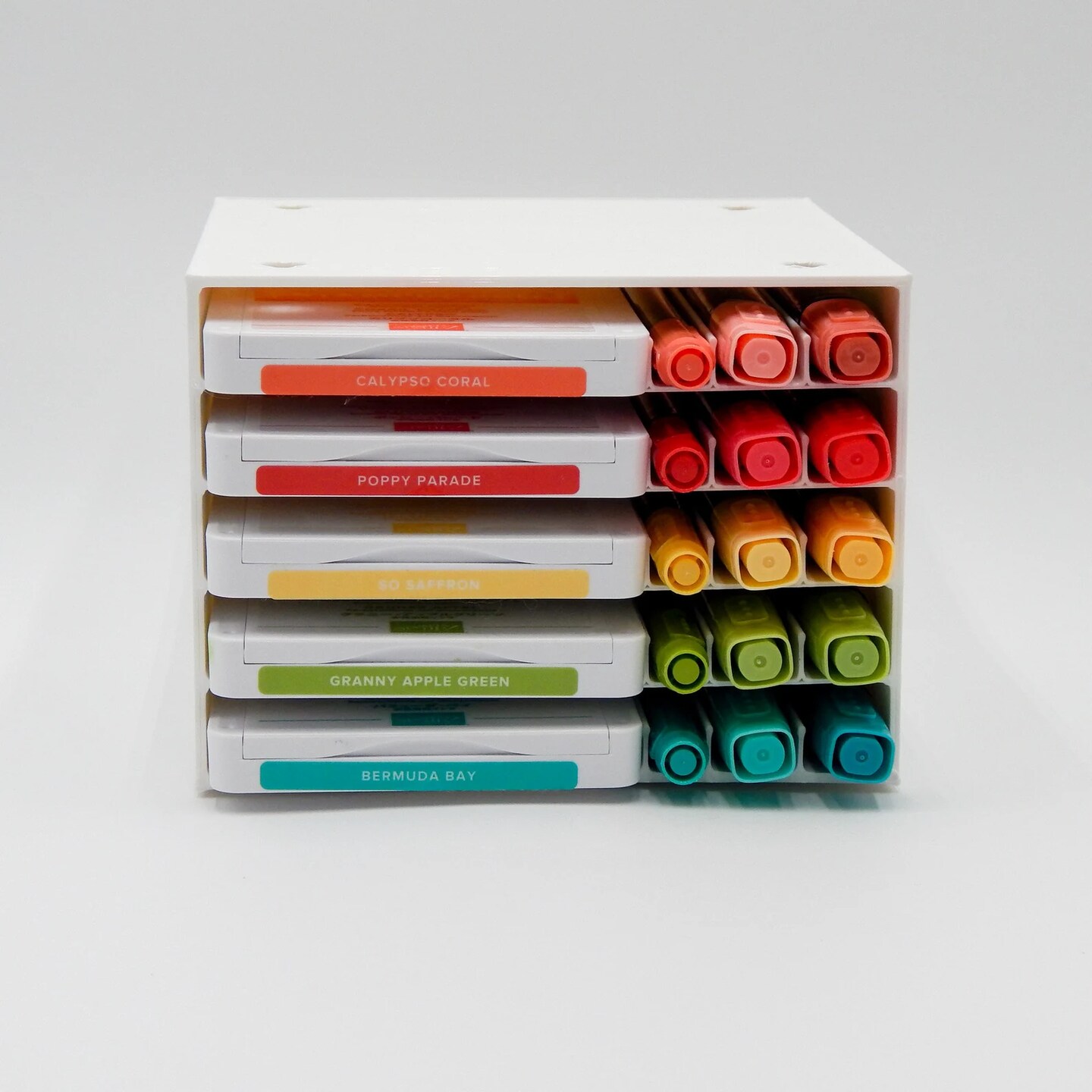 Storage Cube for New Style Stampin' Up Ink Pads and Markers | Stamping ...