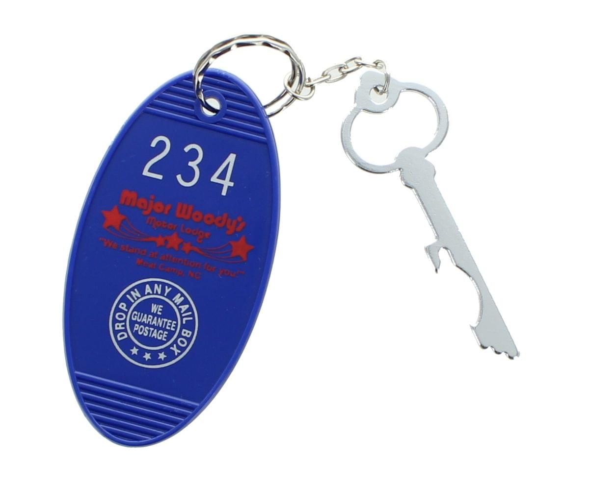 Retro Motel Key Fob - Major Woody's Blue | Michaels