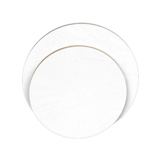 Trekell Gesso Primed Round / Circle Wood Panel for Painting - 1/2 ...