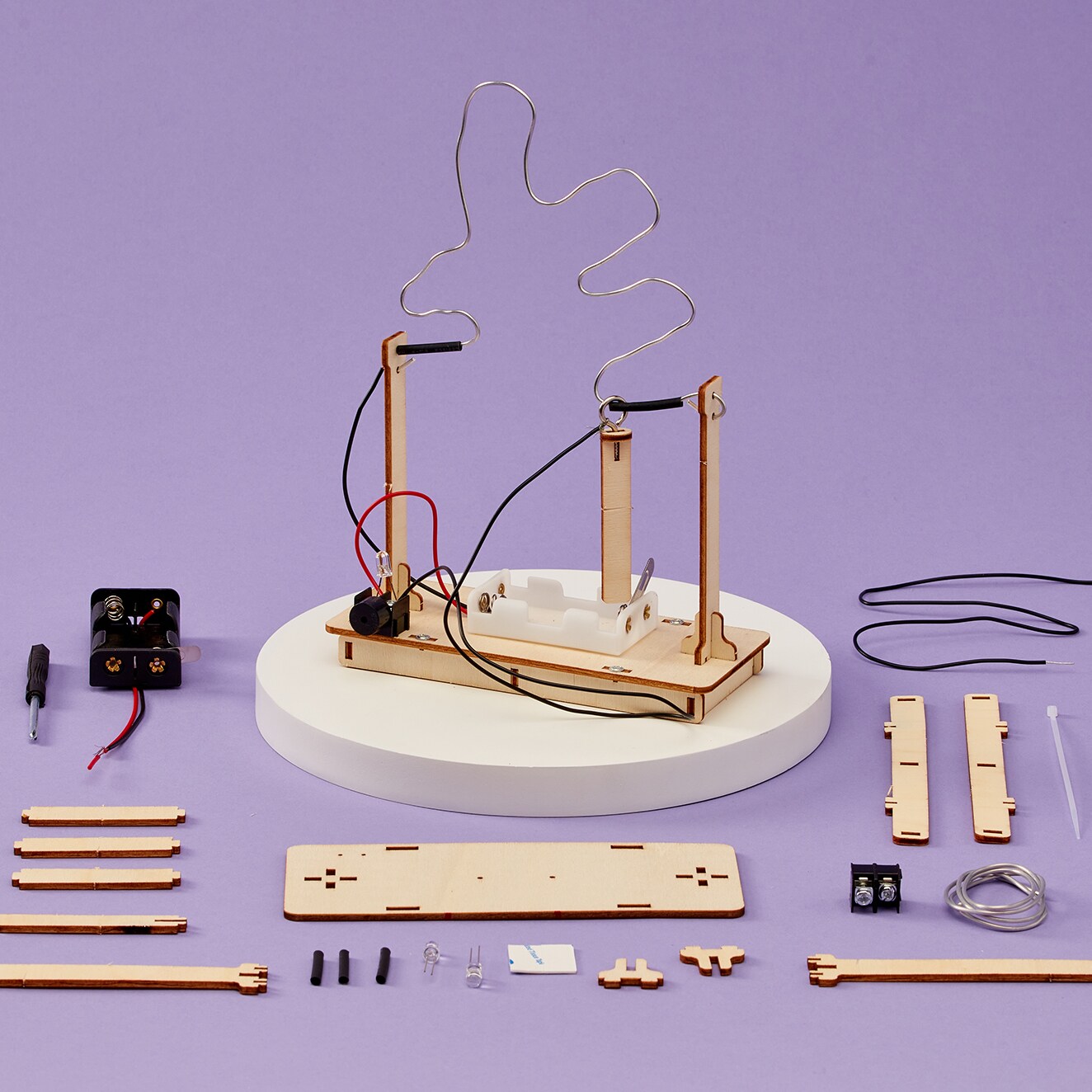 Buzz Wire Game DIY Kit, Educational STEM Toy, Craft Kit for Kids ...