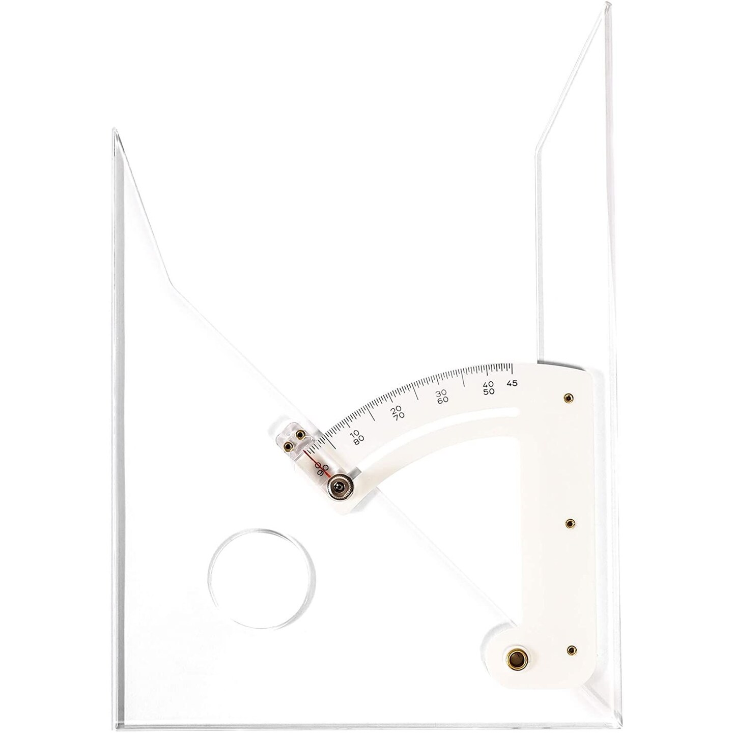 Transparent Adjustable Trig-Scale Triangle with Inking Edge (10 in ...