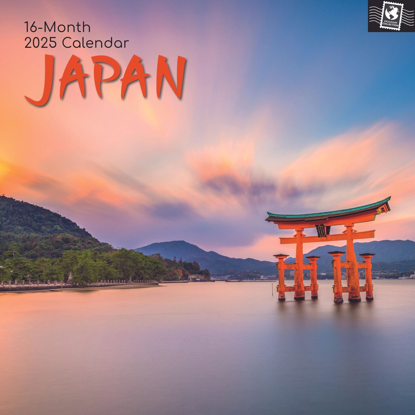 The Gifted Stationary 2025 Square Wall Calendar, Japan, 16-Month ...