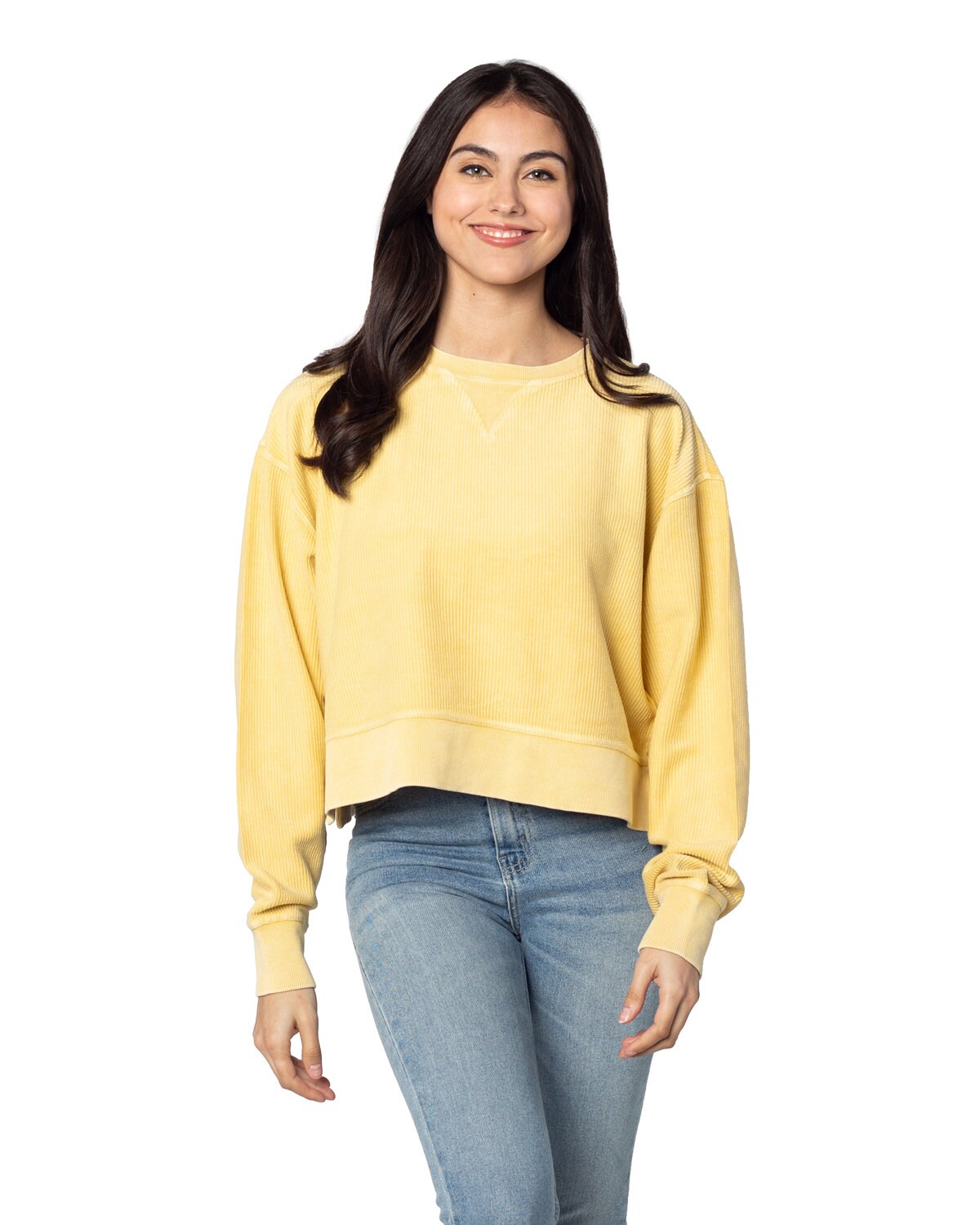 Ladies' Corded Boxy Pullover | Michaels