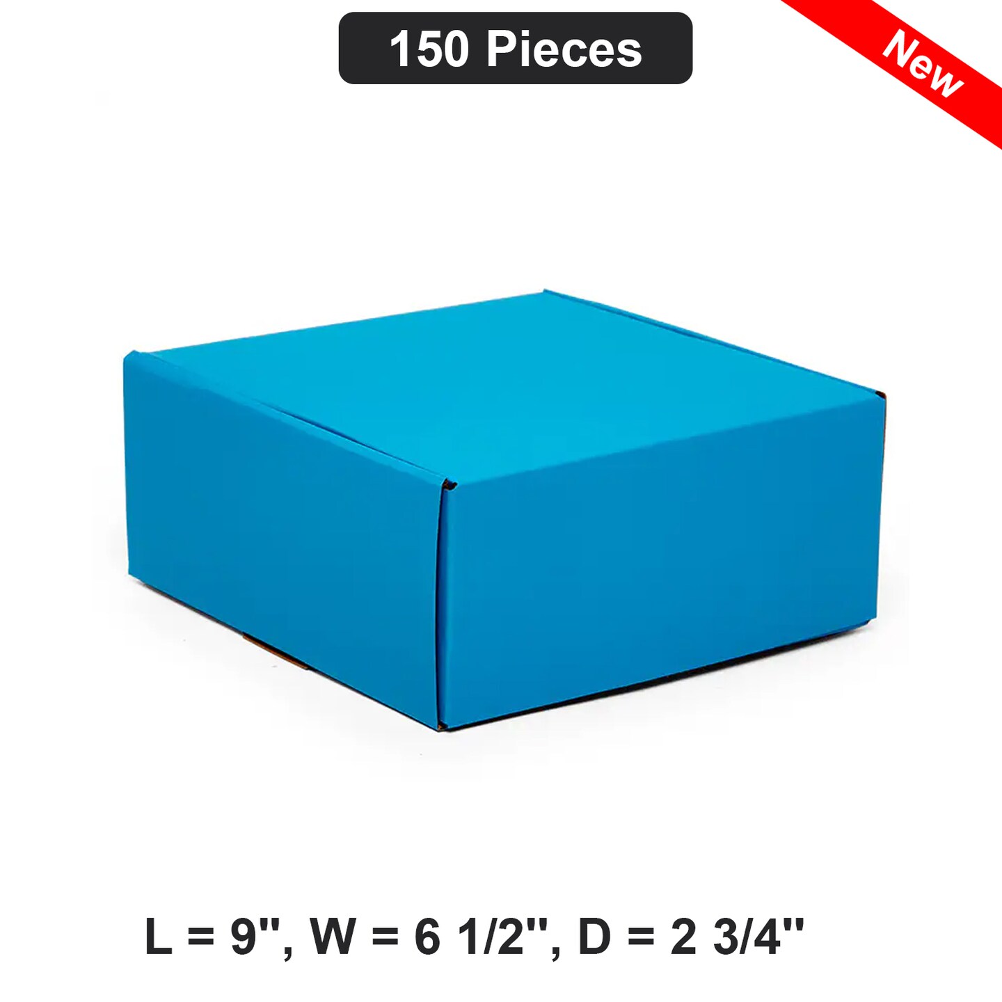 Compact Mailing Boxes Ideal Size 9" x 6.5" x 2.75" for Secure Shipping ...