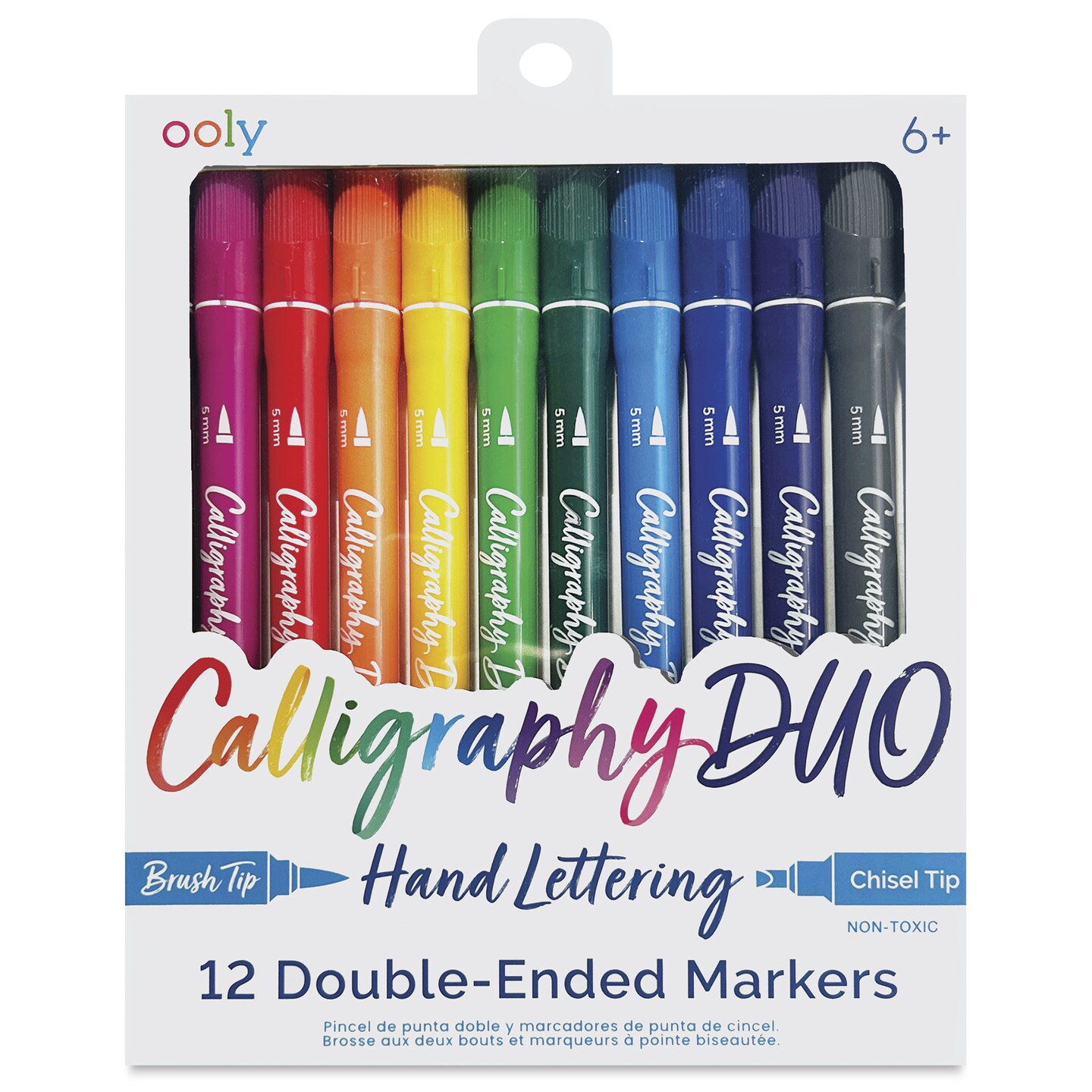 Ooly Calligraphy Duo Marker Set - Set of 12, Assorted | Michaels