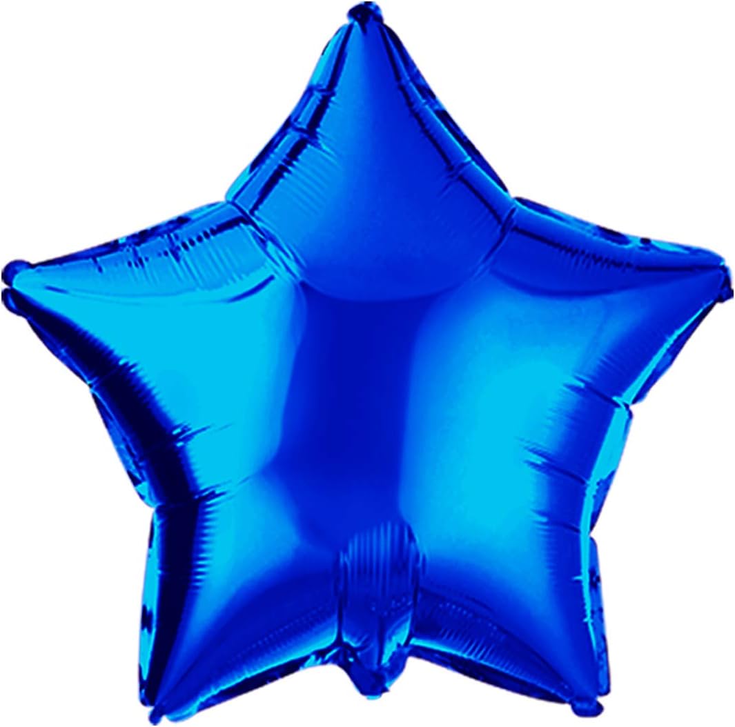 Blue Star Balloon 18 Inches Foil Balloons Mylar Helium Balloons for ...