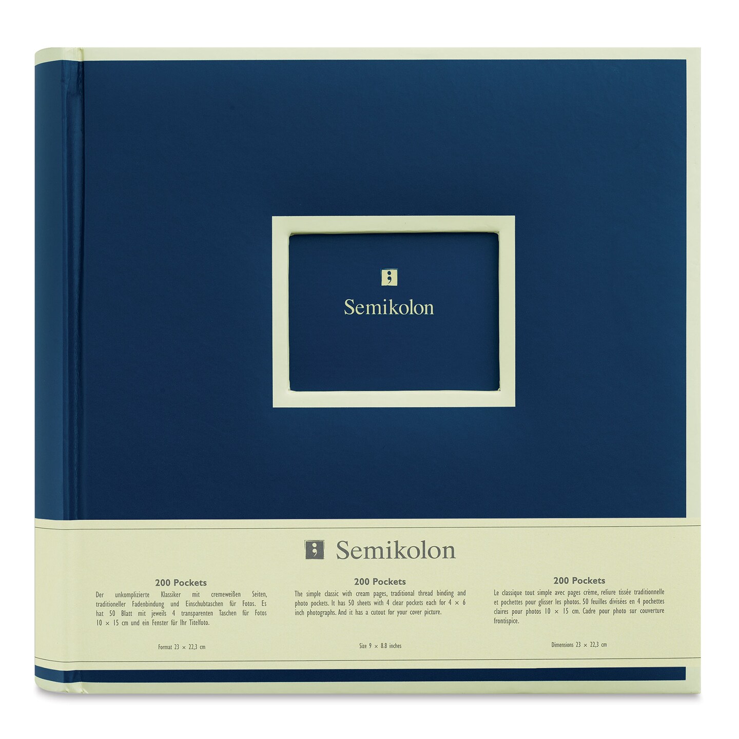 Semikolon Pocket Photo Album - Marine Blue | Michaels