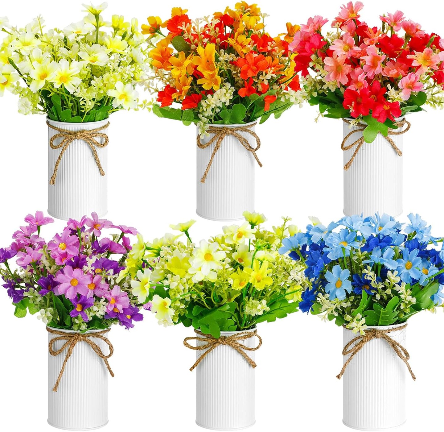 6 Sets Spring Daisy Table Centerpieces | Michaels
