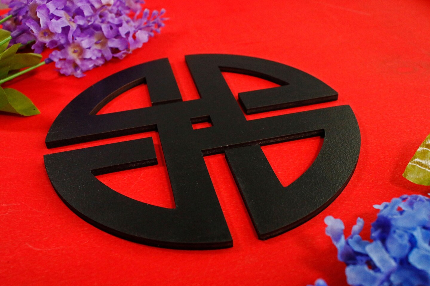 Wooden Celtic Shield Knot Cutout, Celtic Art, Shield Knot Wall Art ...