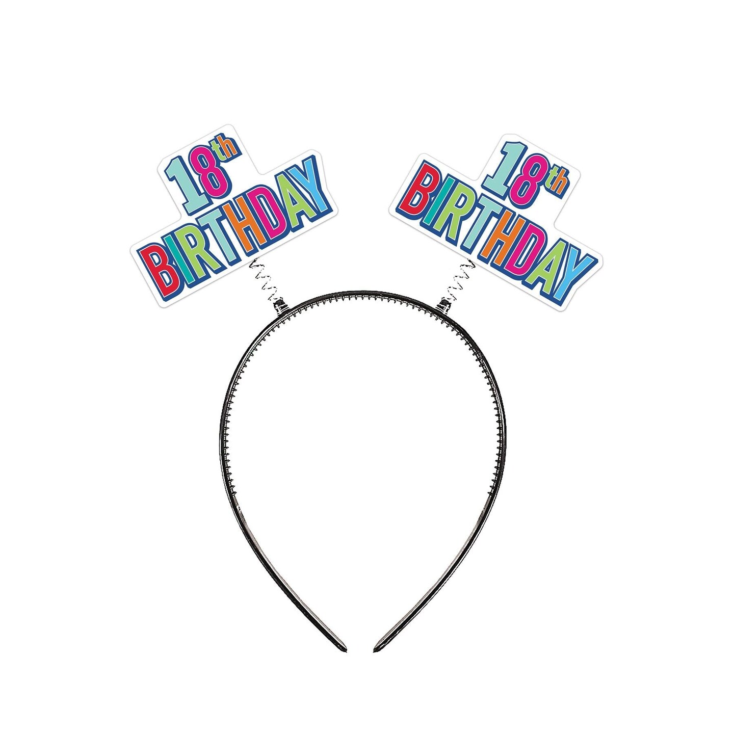 12 Pack Bulk 18th Birthday Boppers multi-color | Michaels